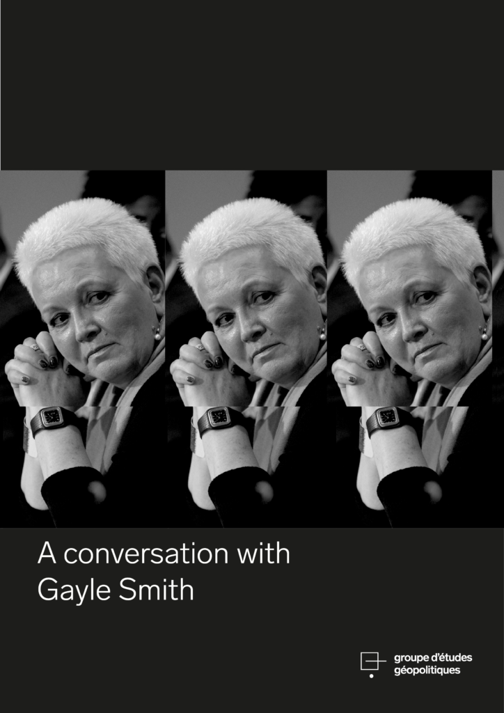 A conversation with Gayle Smith - Groupe d'études géopolitiques