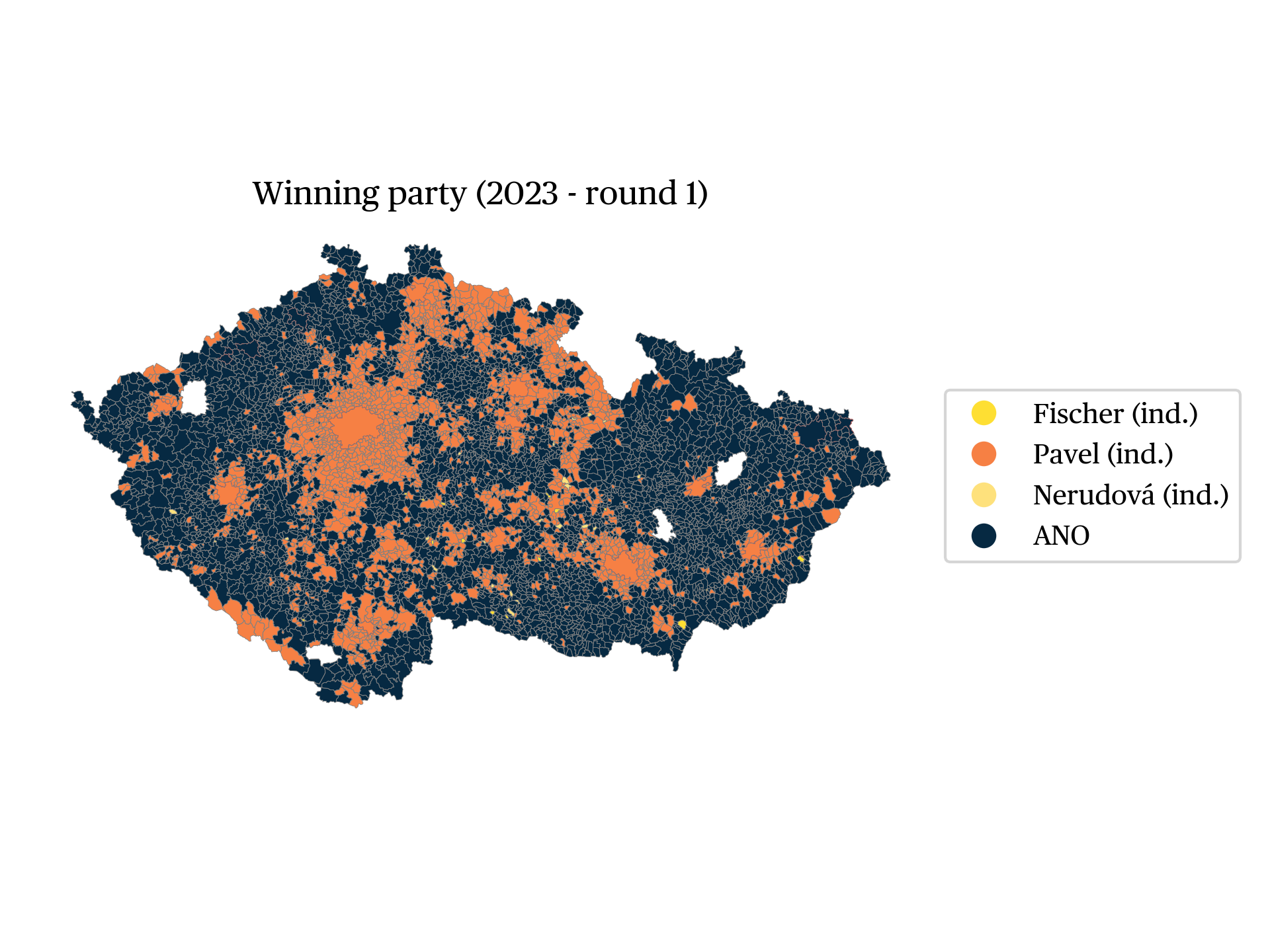 Presidential election in the Czech Republic, 13-14 January 2023 ...