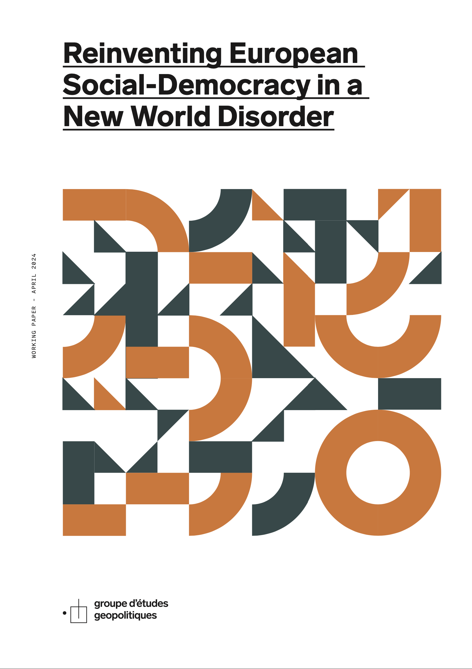 Reinventing European Social-Democracy in a New World Disorder: A Plea ...